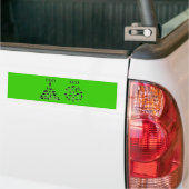 Eco vs Ego Bumper Sticker | Zazzle
