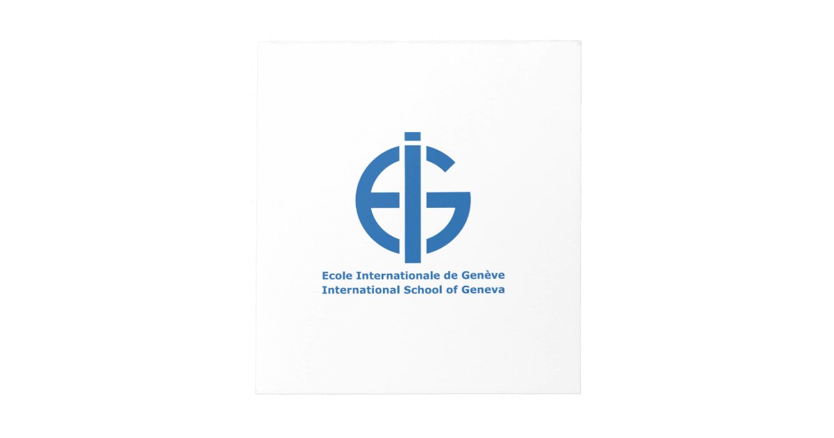 Ecolint Logo Notepad | Zazzle