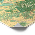 Economic Map of Colorado Poster | Zazzle