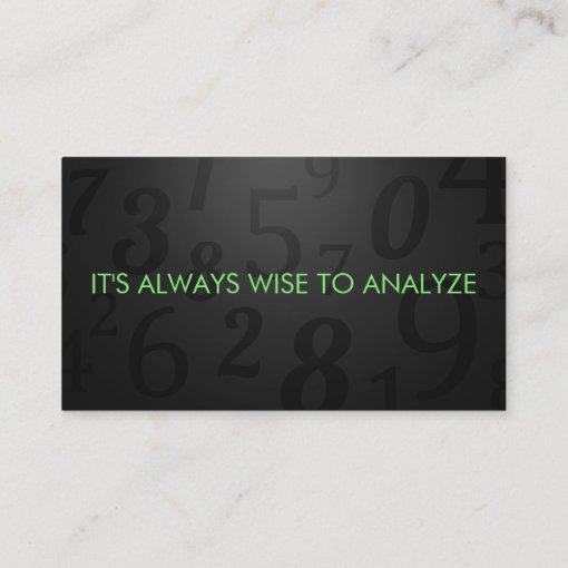 Economist Business Cards | Zazzle