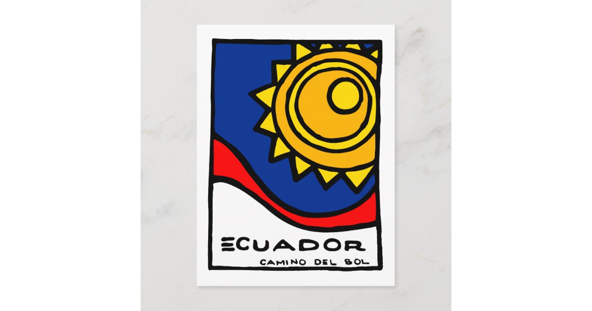 Ecuador Postcard | Zazzle