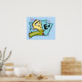Ed Character Graphic Poster | Zazzle