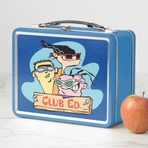 Ed, Edd, n Eddy - Club Ed Metal Lunch Box | Zazzle