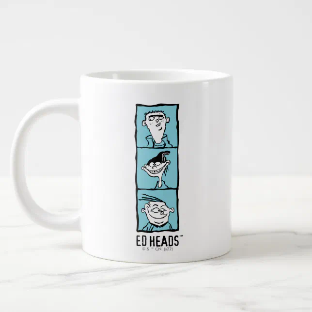 Ed, Edd, n Eddy - Ed Heads Giant Coffee Mug | Zazzle