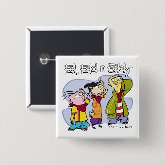 Ed, Edd, n Eddy Hand Signs Button | Zazzle
