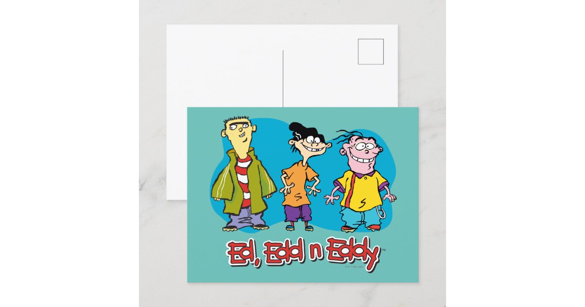 Ed, Edd, n Eddy Smiling Postcard | Zazzle