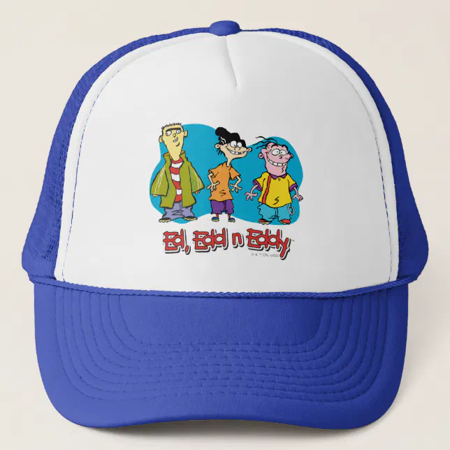 Ed, Edd, n Eddy Smiling Trucker Hat | Zazzle