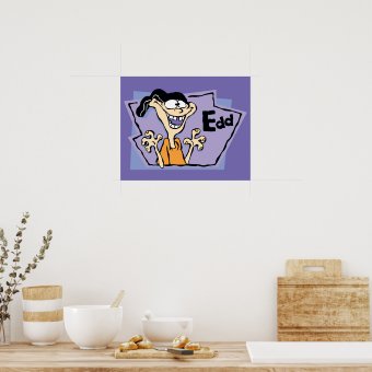 Edd Character Graphic Poster | Zazzle