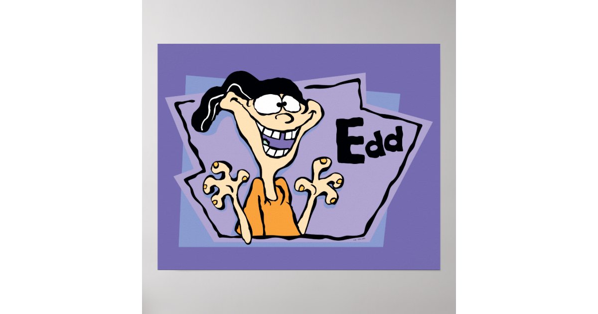 Edd Character Graphic Poster | Zazzle