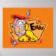 Eddy Character Graphic Poster | Zazzle