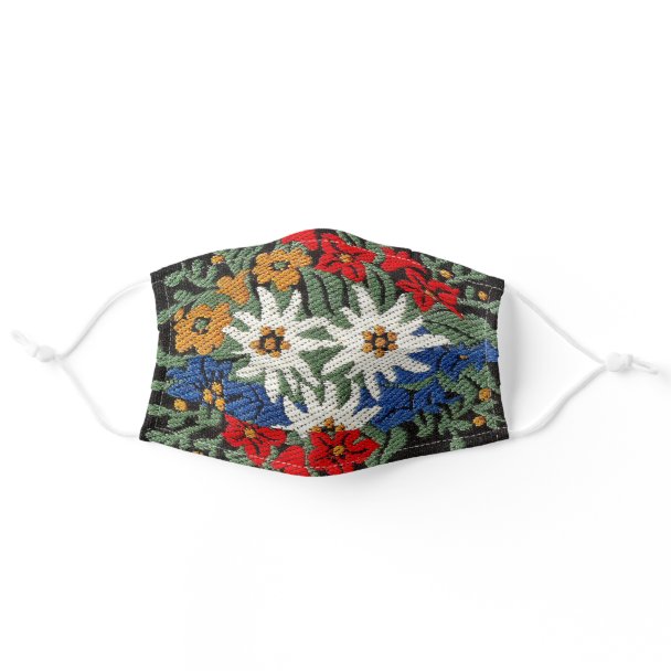 Edelweiss Swiss Alpine Flower Fabric | Zazzle.com