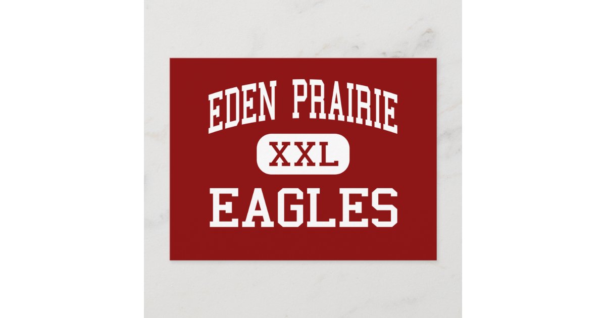 Eden Prairie - Eagles - High - Eden Prairie Postcard | Zazzle
