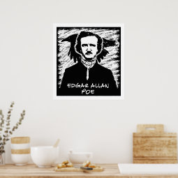 Edgar Allan Poe Poster | Zazzle