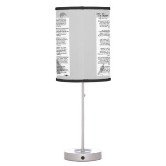 Edgar Allan Poe The Raven Table Lamp | Zazzle