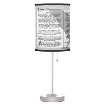 Edgar Allan Poe The Raven Table Lamp | Zazzle