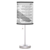 Edgar Allan Poe The Raven Table Lamp | Zazzle