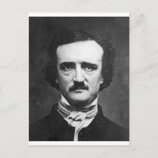 edgar allen poe postcard | Zazzle.com
