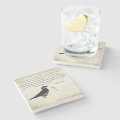 Edgar Allen Poe Stone Coaster | Zazzle