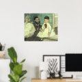 Edgar Degas | Comte Le Pic and his Sons Poster | Zazzle