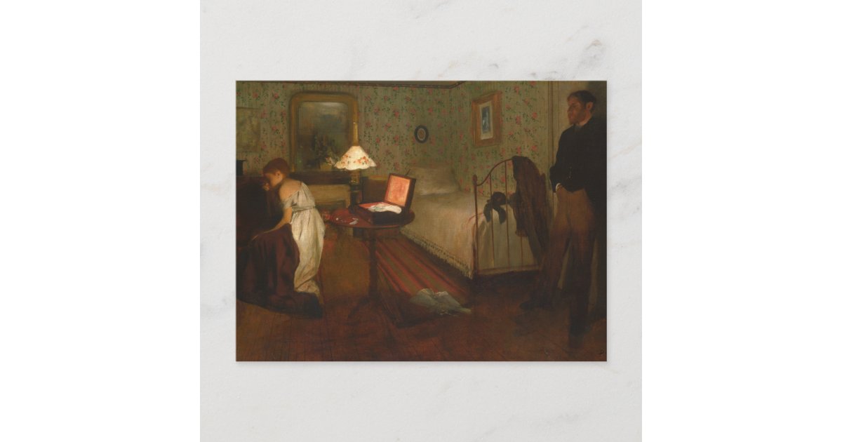 Edgar Degas - Interior Postcard | Zazzle