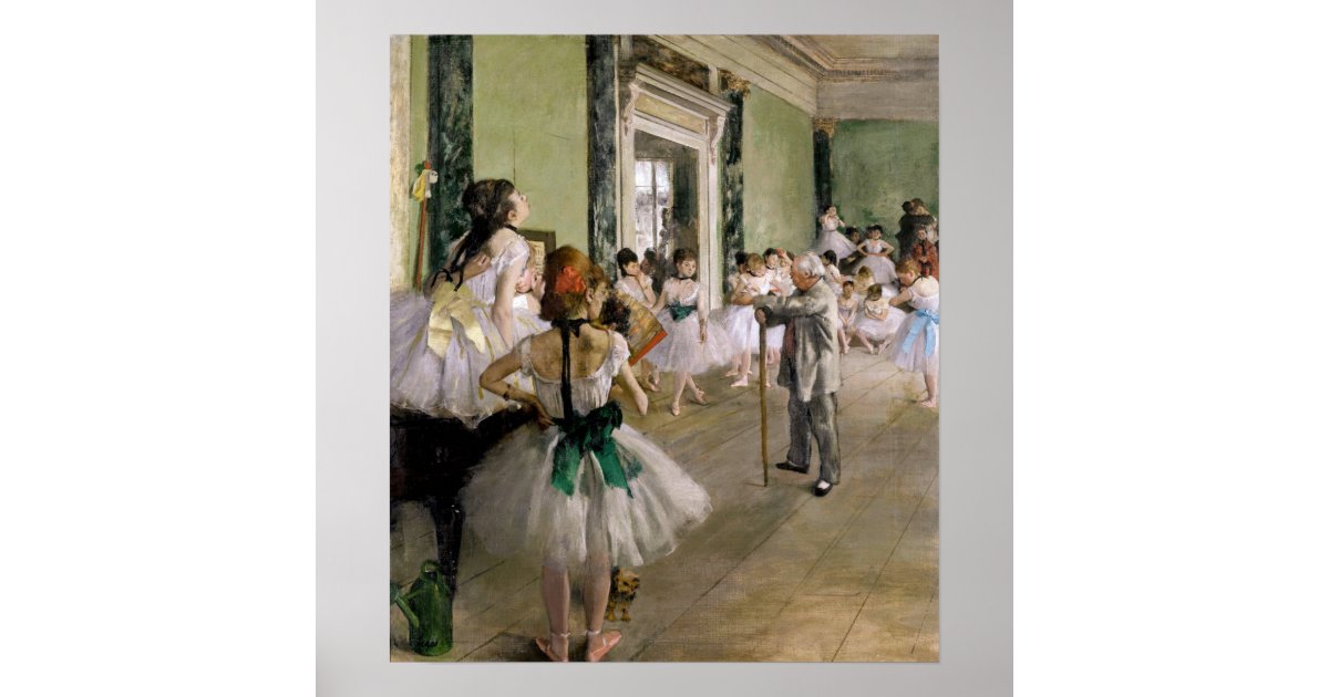Edgar Degas - The Dance Class Poster | Zazzle