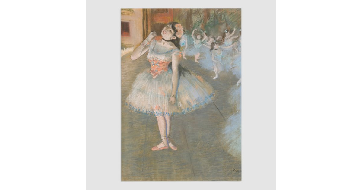 Edgar Degas - The Star Tissue Paper | Zazzle