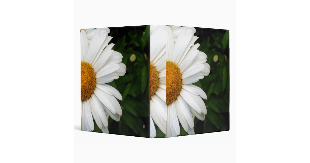 Edge Of A Daisy Binder | Zazzle