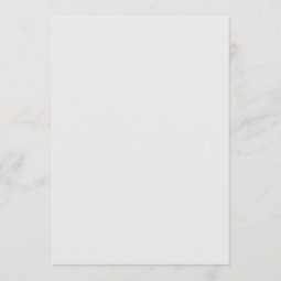 Edgy Modern Minimalist Wedding Menu Card | Zazzle
