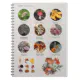 Edible Mushrooms Photos Guide Chart Journal | Zazzle