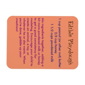 Edible Playdough Magnet | Zazzle