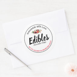 Edibles Label | Zazzle