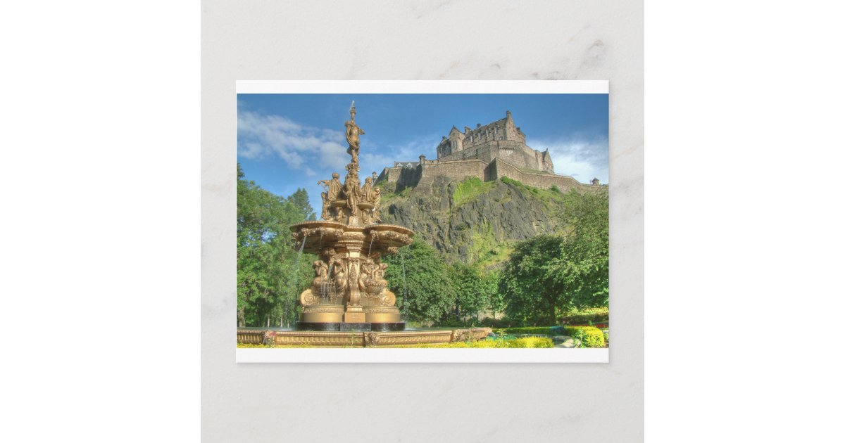 Edinburgh Castle 9082 Postcard | Zazzle