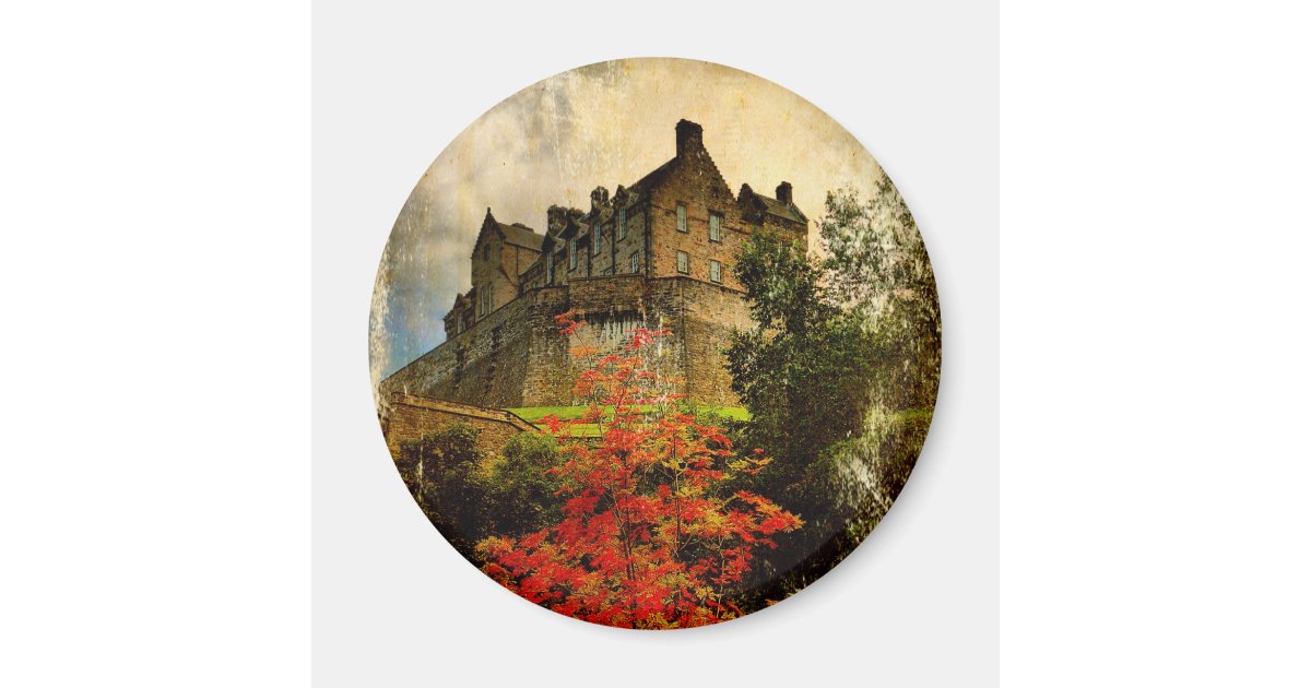 Edinburgh Castle Magnet | Zazzle
