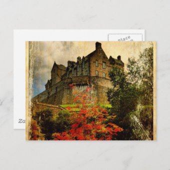 Edinburgh Castle Postcard | Zazzle