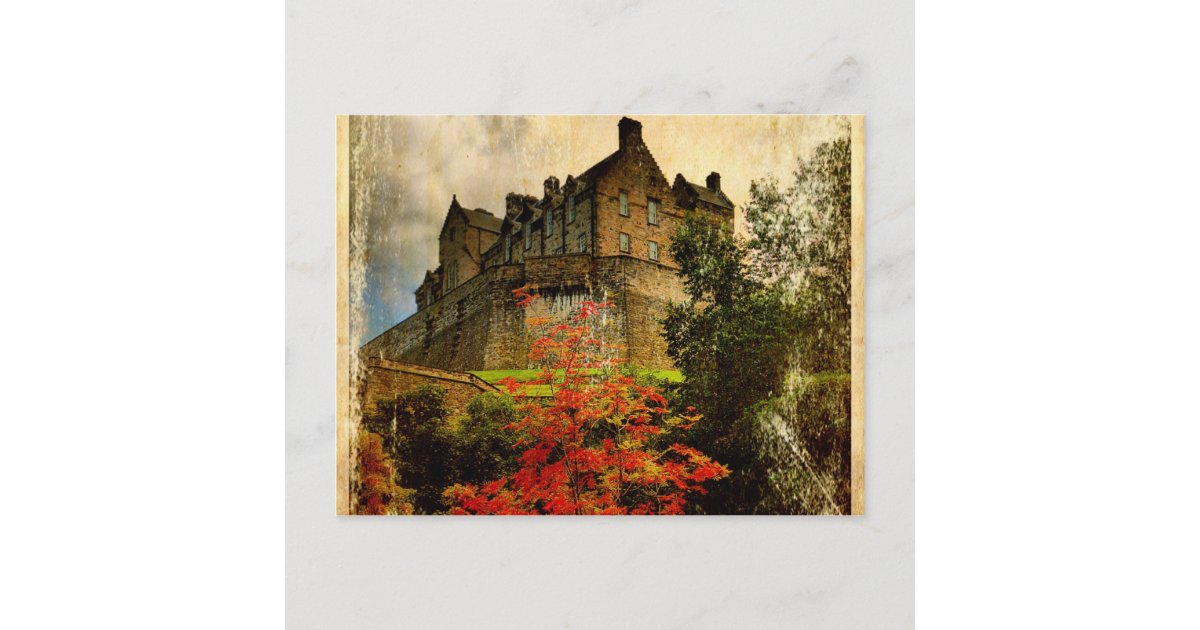 Edinburgh Castle Postcard | Zazzle