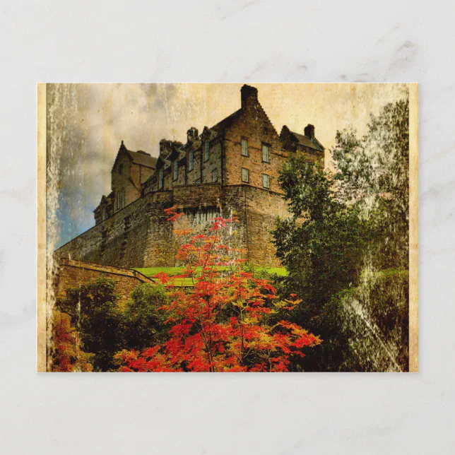 Edinburgh Castle Postcard | Zazzle