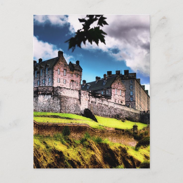 Edinburgh Castle Postcard | Zazzle