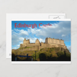 Edinburgh Castle Postcard | Zazzle