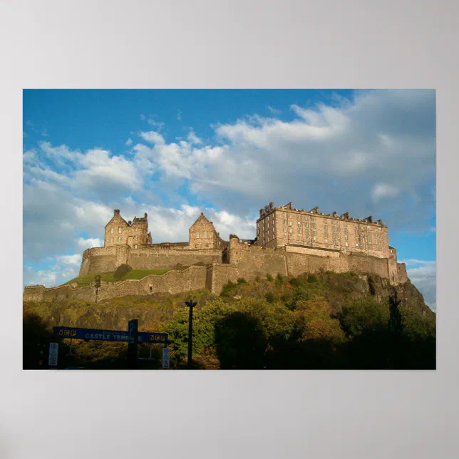 Edinburgh Castle Poster | Zazzle