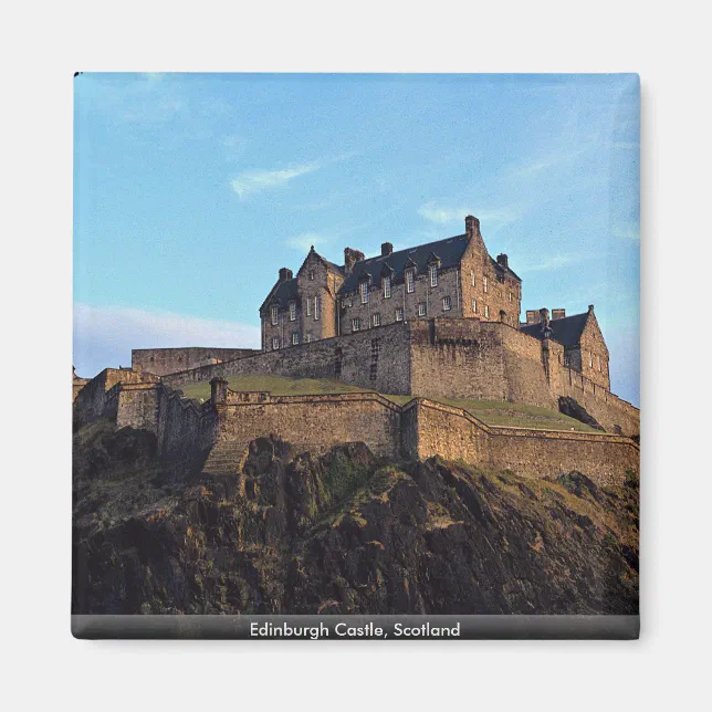 Edinburgh Castle, Scotland Magnet | Zazzle