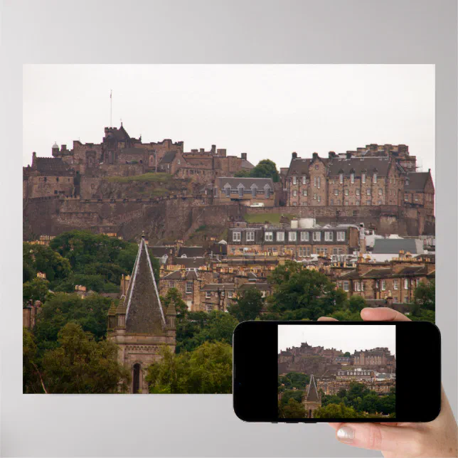 Edinburgh Castle Scotland UK Poster | Zazzle
