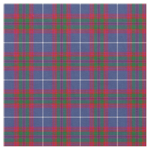 Edinburgh Dress Tartan Fabric | Zazzle