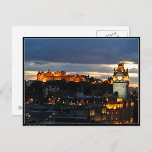 Edinburgh Scotland Postcard | Zazzle