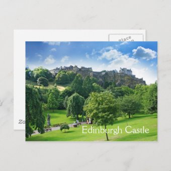 Edinburgh, Scotland Postcard | Zazzle