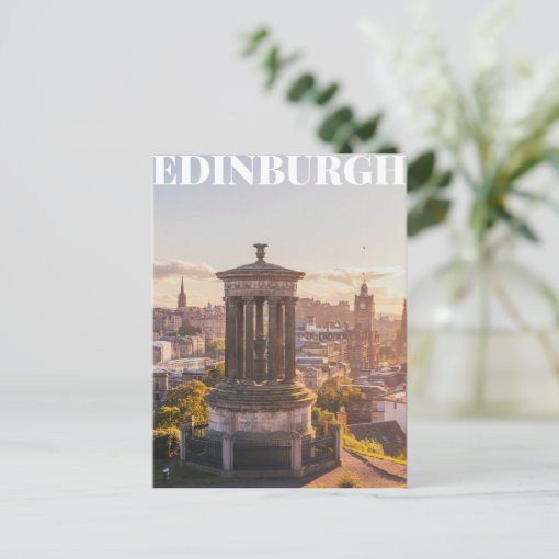 Edinburgh, Scotland, Uk Postcard | Zazzle