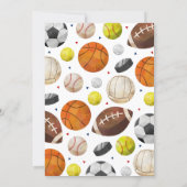 Editable All Star Sports Birthday Party Invitation | Zazzle