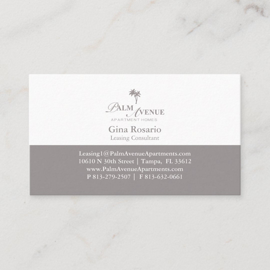 Editable Apartment Complex Business Card Template | Zazzle