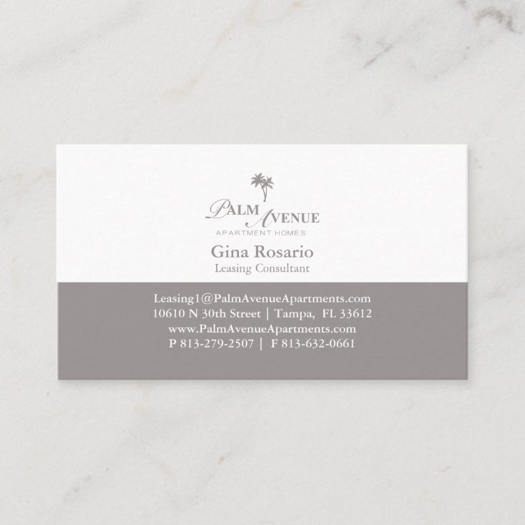 Editable Apartment Complex Business Card Template | Zazzle