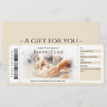 Editable Baking Class Gift Certificate Template | Zazzle