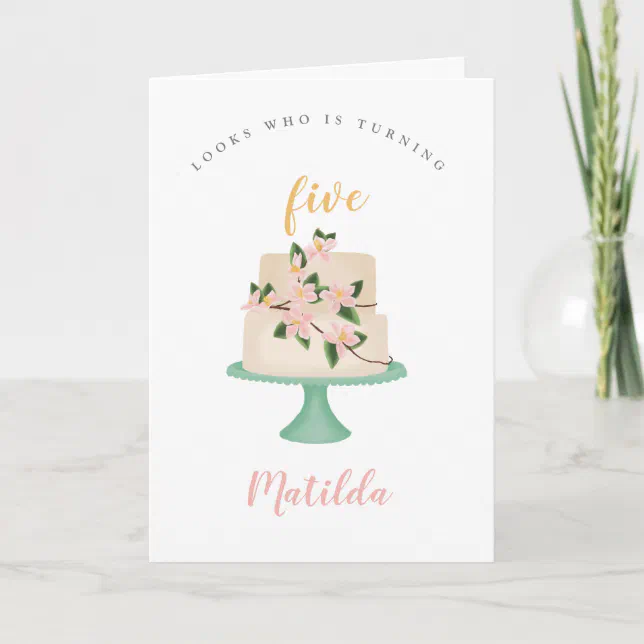editable birthday cake party invitation | Zazzle